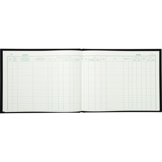 Registre 24x32cm Objet Mobilier, Spécial Garagistes 100 Pages