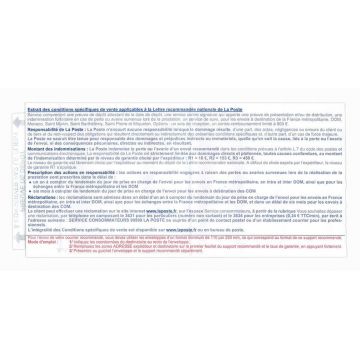 Recommandés personnalisés sans accusé de réception